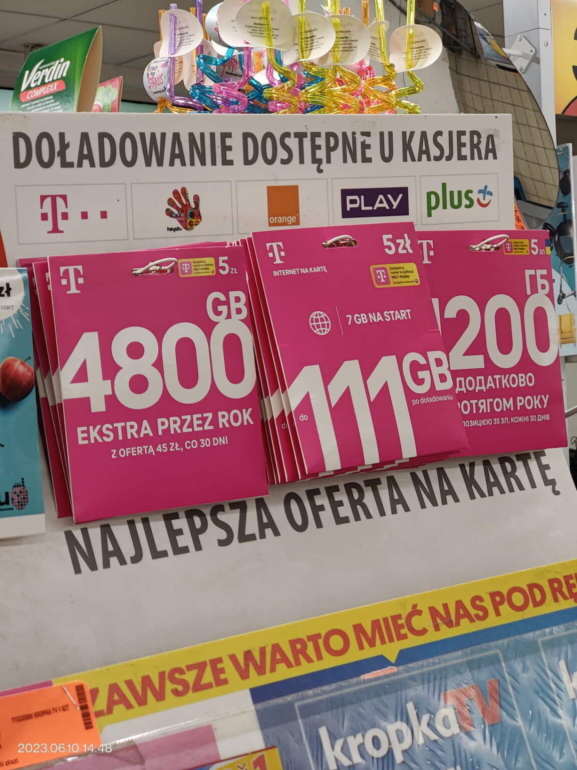 T-Mobile na kartę - oferta, pakiety, taryfy, ceny